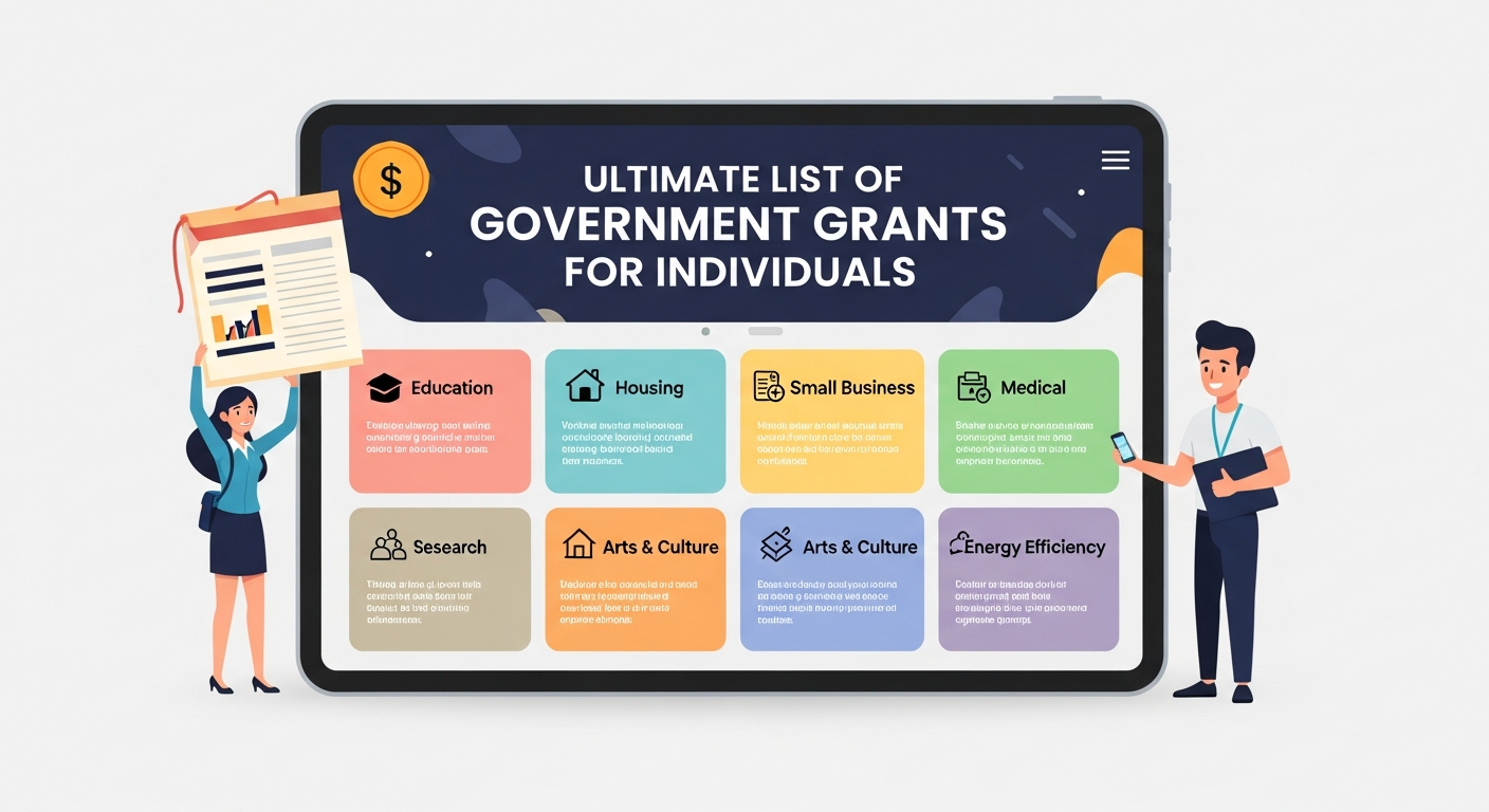 Ultimate List of Government Grants for Individuals - DragCast