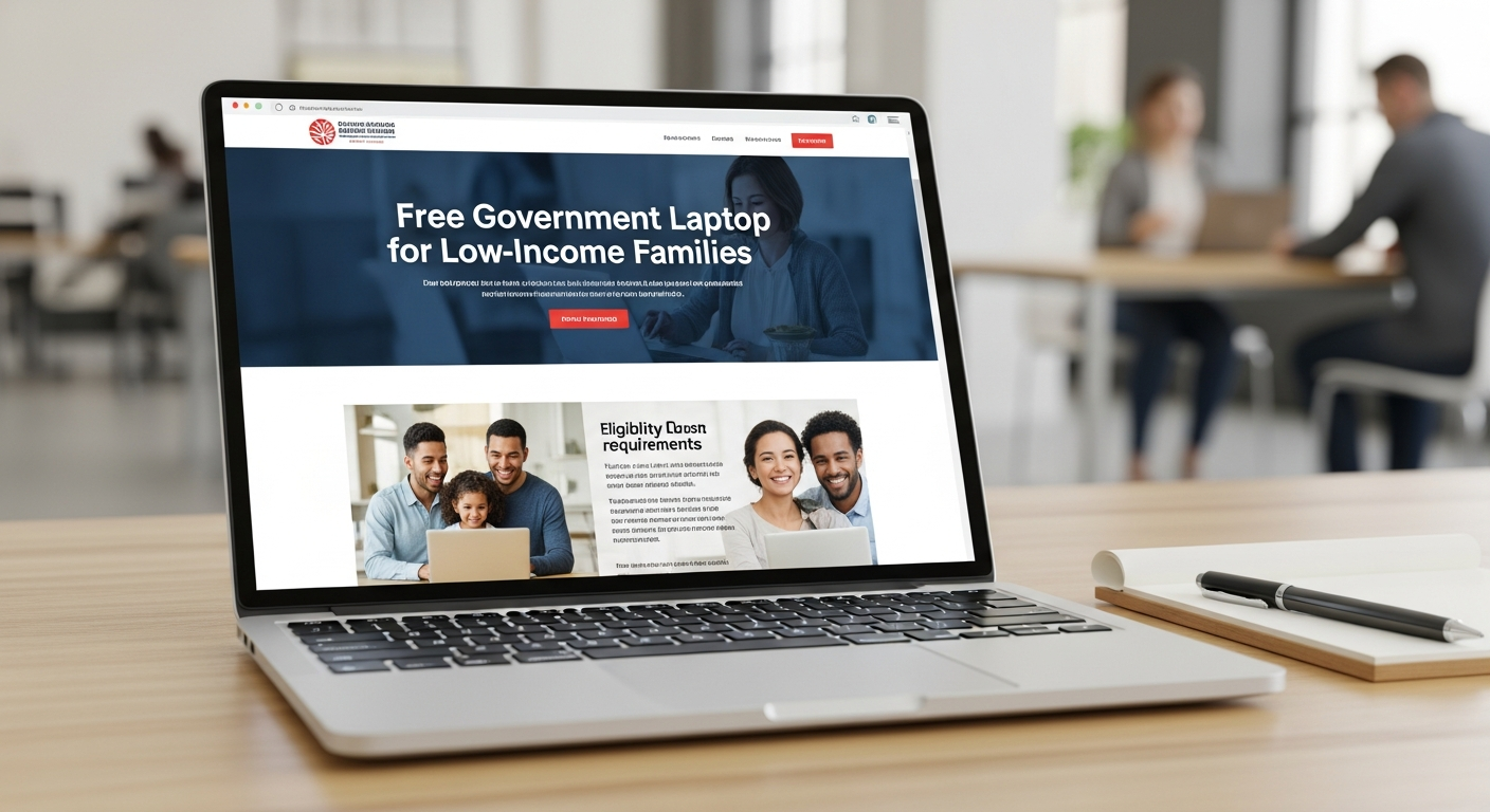 Free Government Laptop for Low Income Families - DragCast